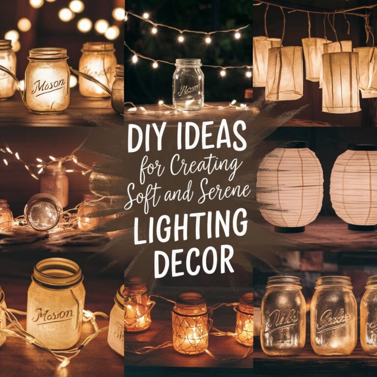 DIY Ideas For Creating Soft And Serene Lighting Decor - DIY Home Wizard