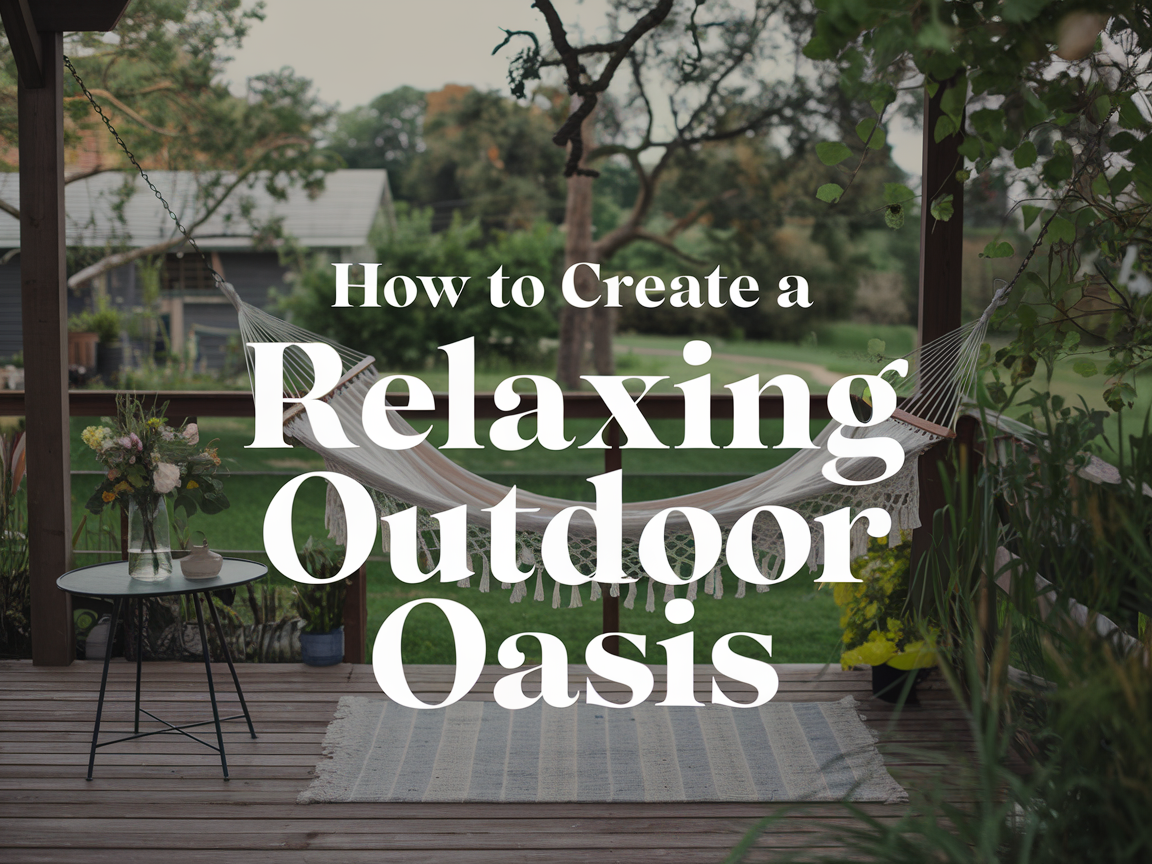 Creating a Relaxing Outdoor Oasis: DIY Tips for a Serene Patio Retreat ...