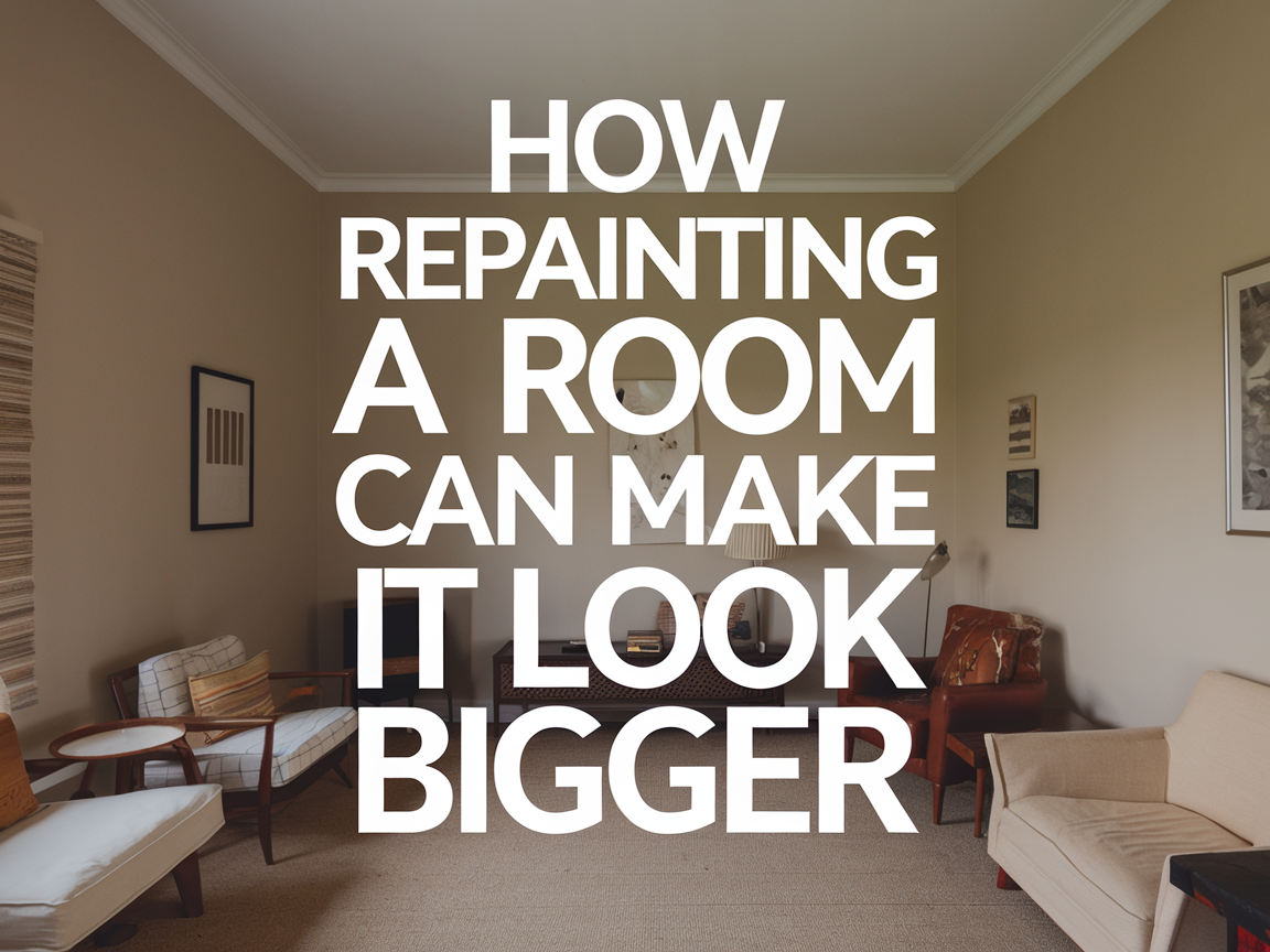 How Repainting A Room Can Make It Look Bigger And Nicer - DIY Home Wizard