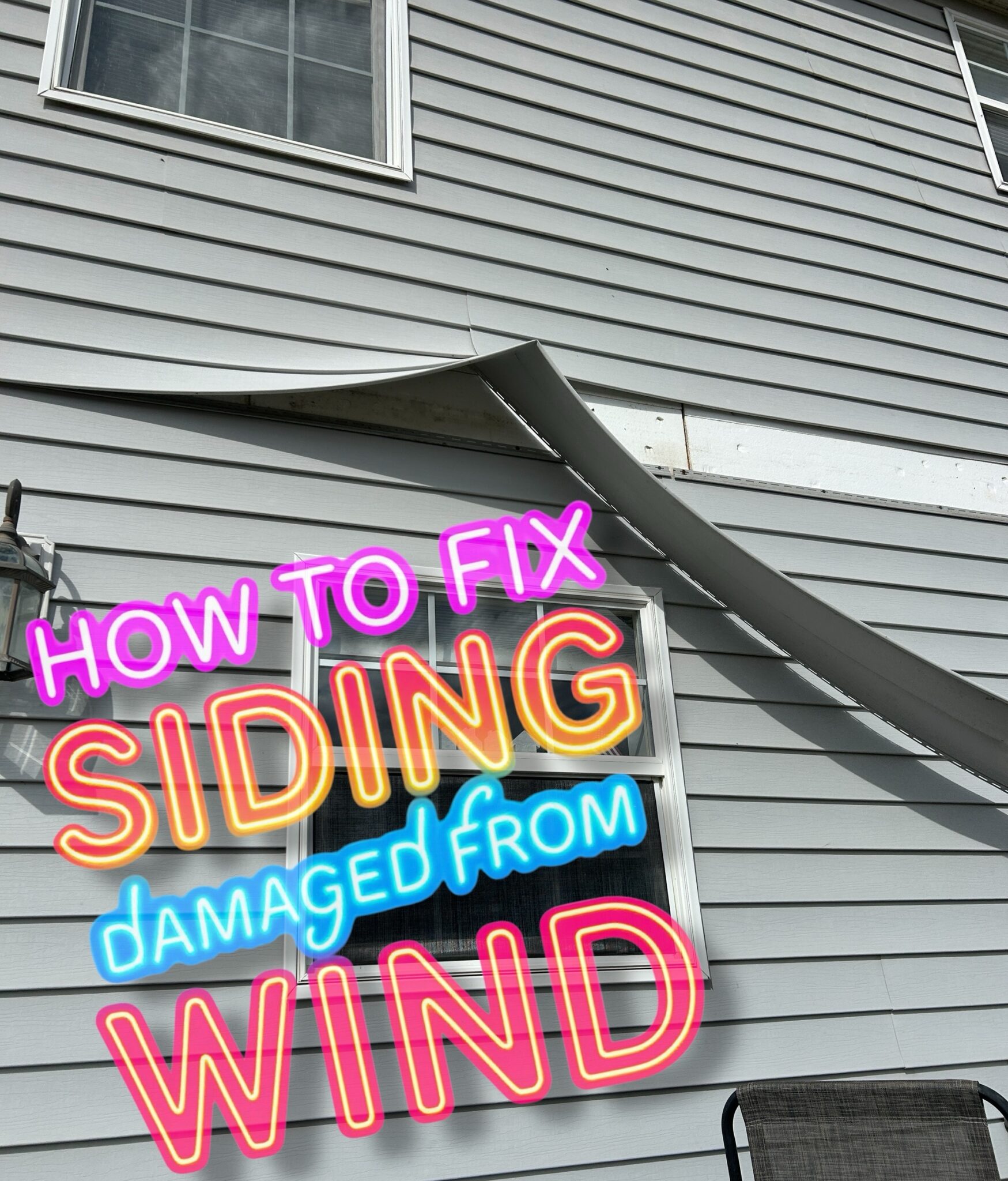 How to Repair Siding Damage from Wind Before It Gets Worse - DIY Home ...