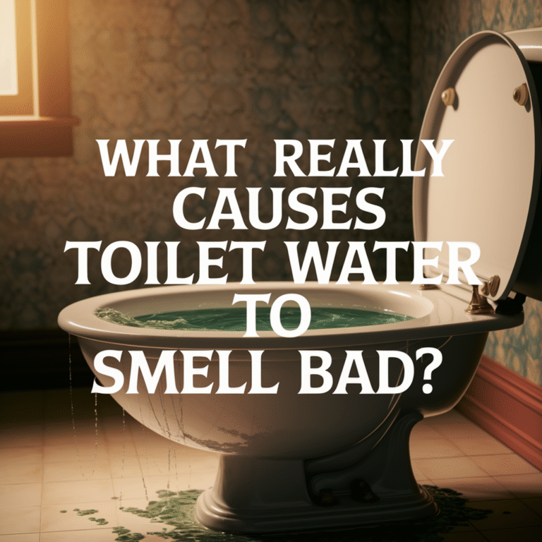 What Really Causes Toilet Water to Smell Bad? - DIY Home Wizard